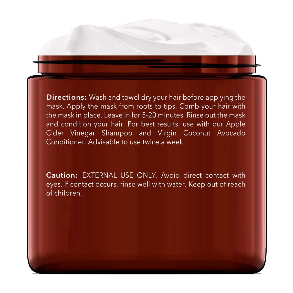 Apple Cider Vinegar Hair Mask 10 oz – New York Biology