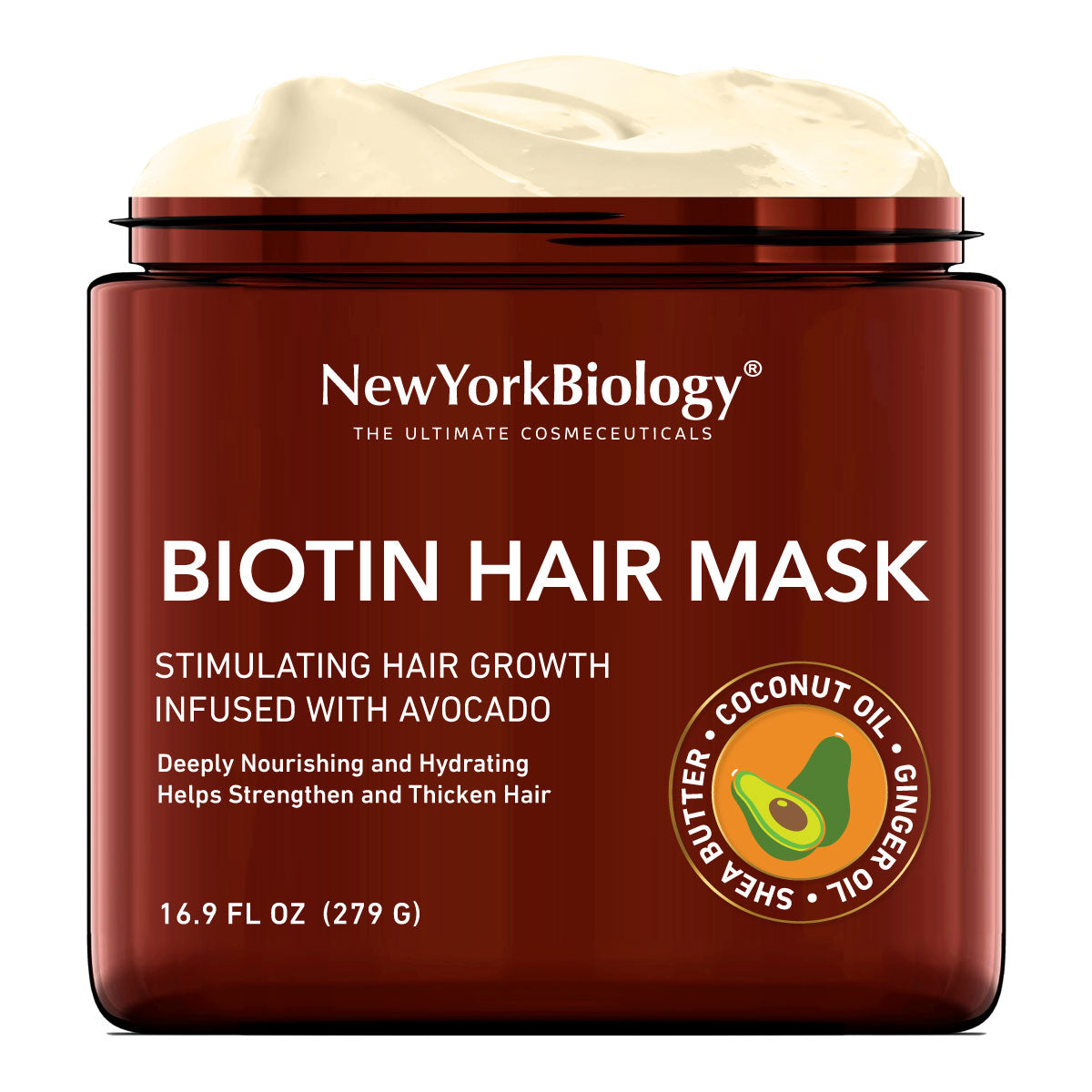 Biotin Hair Mask 16 oz – New York Biology