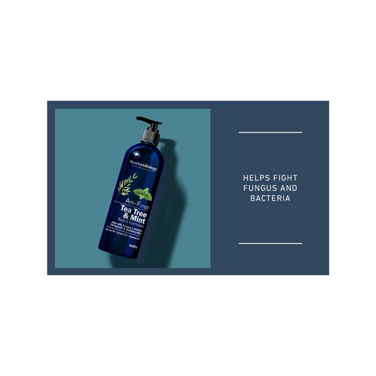 Tea Tree Mint Body Wash 16 fl. oz – New York Biology